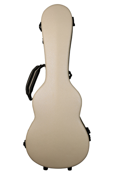Beige Fiberglass Hard Case - Ohana Music
