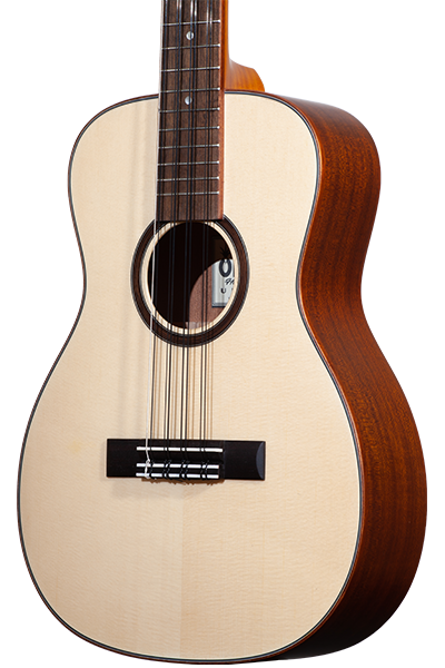 Ohana Baritone BK-70-8 Solid Spruce Top, Solid Mahogany Back & Sides - Ohana Music