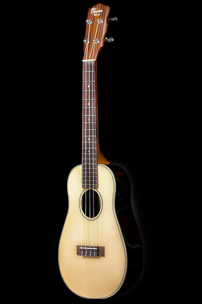 Ohana Ukuleles 70RB Solid Spruce & Round Composite Back Ukulele - Ohana ...